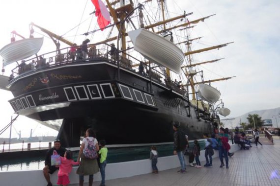 El 21 de Mayo se vivió en museo “Corbeta Esmeralda” - Empresa Océano